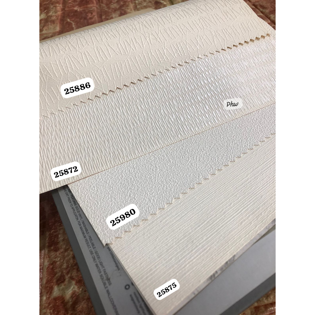 Jual WALLPAPER DINDING POLOS PUTIH SIMPLE TEKSTUR ABSTRAK BASIC ...