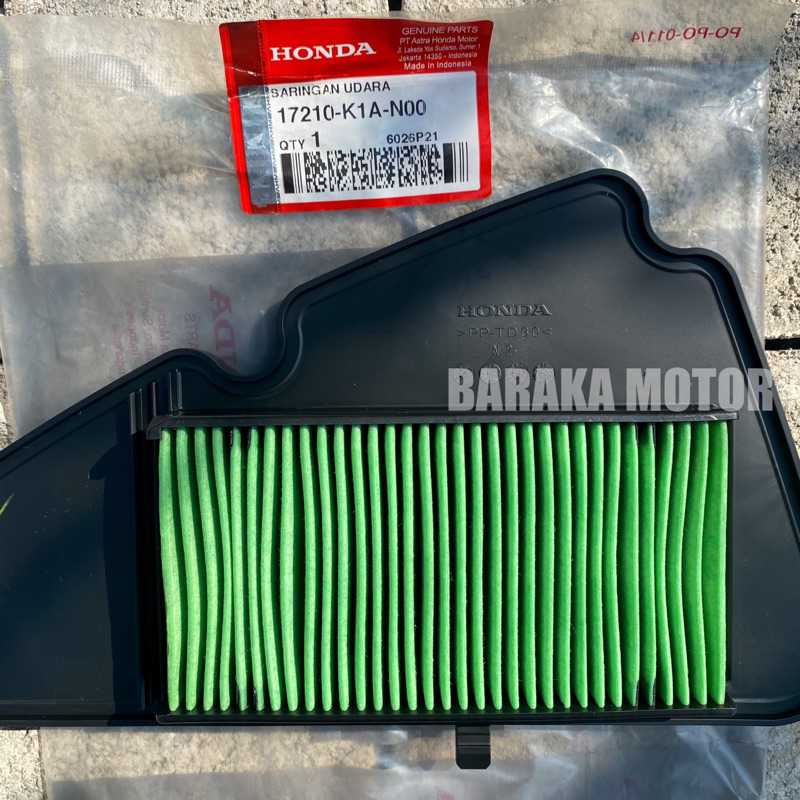 Jual Filter Udara Saringan Udara (Element Comp,Air/C) Honda Beat Street ...