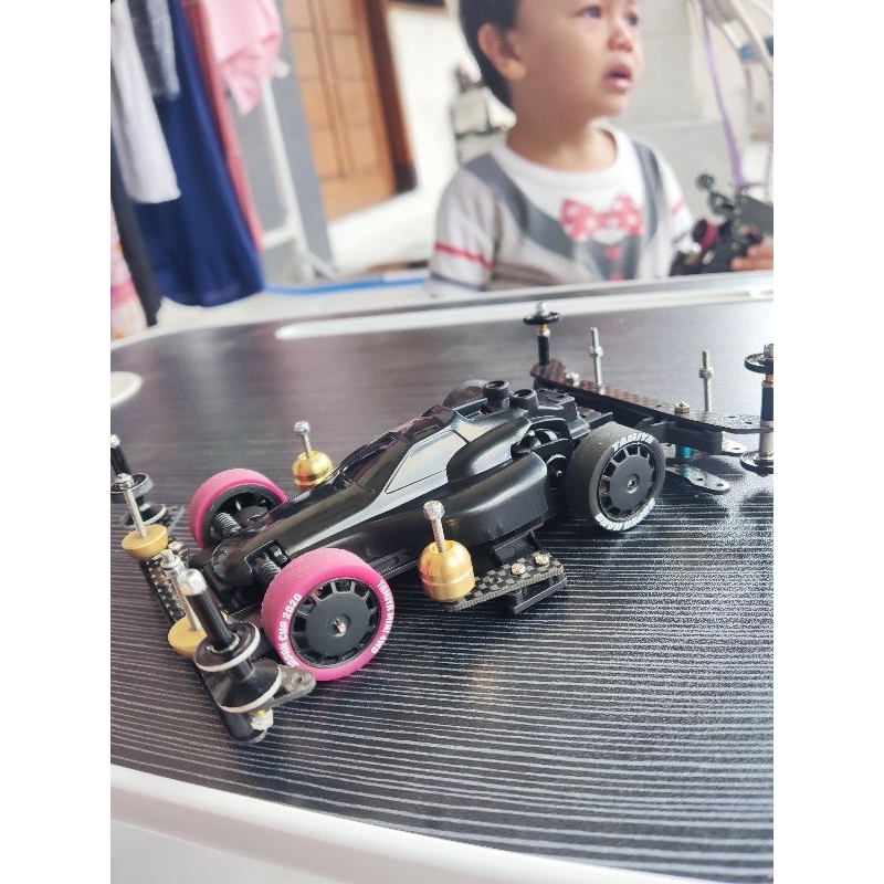 Jual Tamiya Side Damper/Bmax class Super 2 carbon RTR | Shopee Indonesia