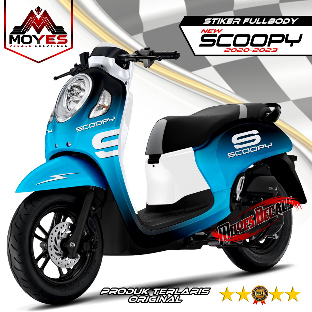 Jual Decal Sticker Scoopy new Fullbody - Sticker Scoopy new MYS234 ...