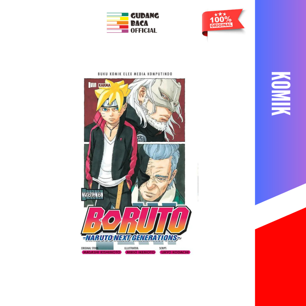 Jual Boruto: Naruto Next Generation Vol. 1 sampai 15 - Komik Boruto The ...