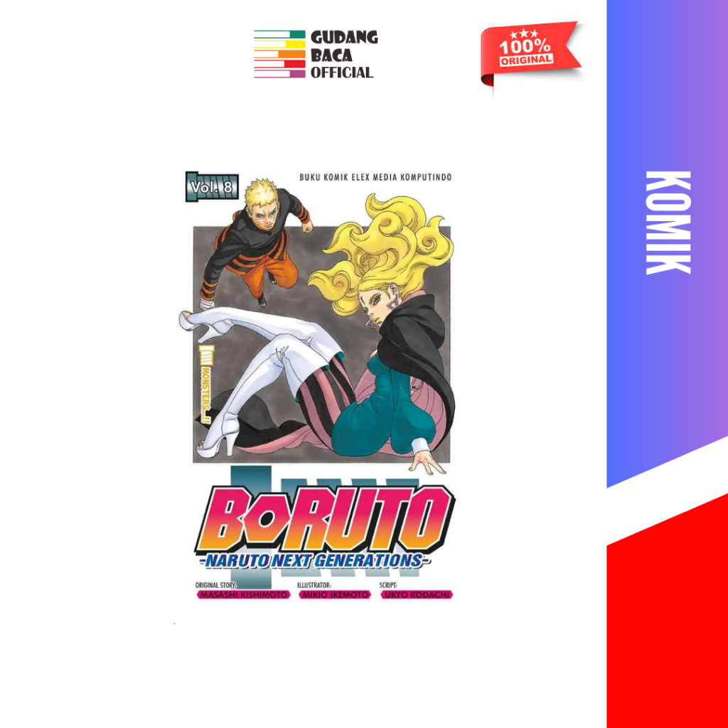 Jual Boruto: Naruto Next Generation Vol. 1 sampai 15 - Komik Boruto The Next Generation The ...