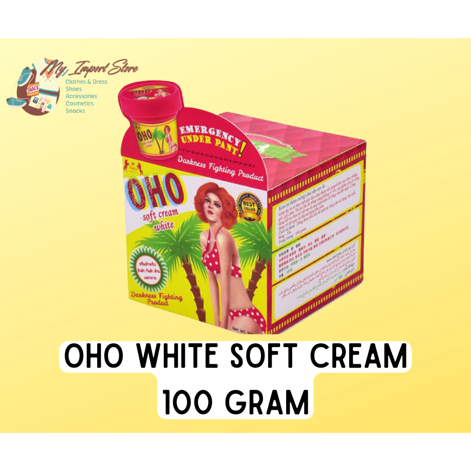 Jual OHO White Soft Cream original from Thailand Bangkok | Shopee Indonesia
