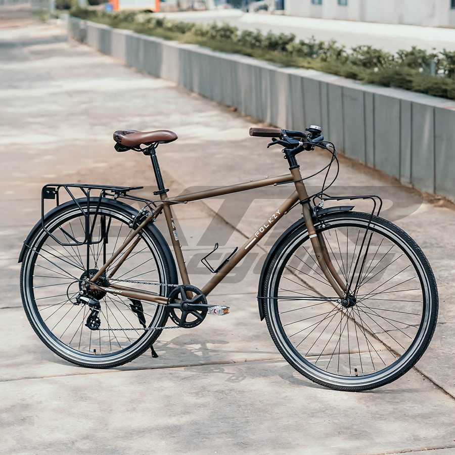 Jual Sepeda Touring commuter Genio Folkzy 700c New 8 speed shimano ...