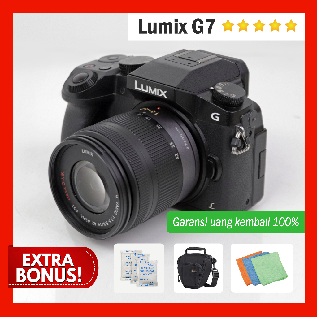 Jual Lumix G7 Kamera mirrorless Flip Wifi | Shopee Indonesia