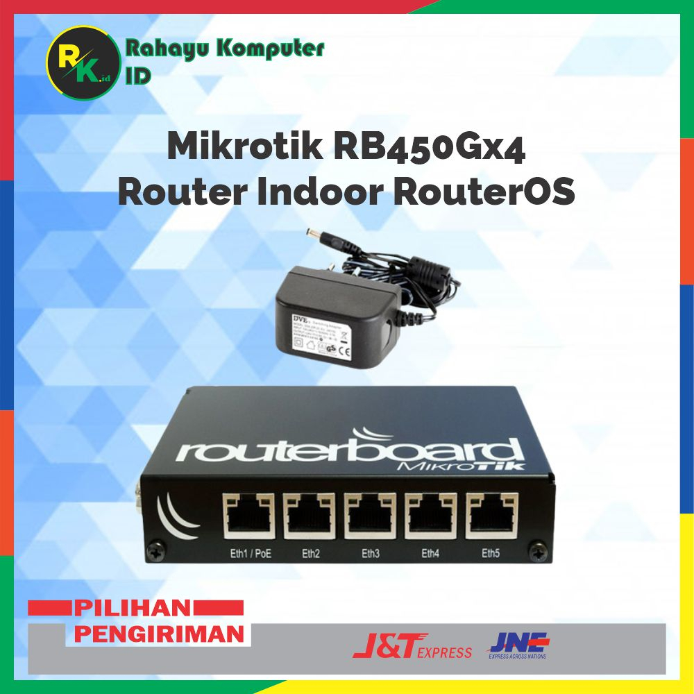 Jual Mikrotik RB450Gx4 Router Indoor RouterOS | Shopee Indonesia