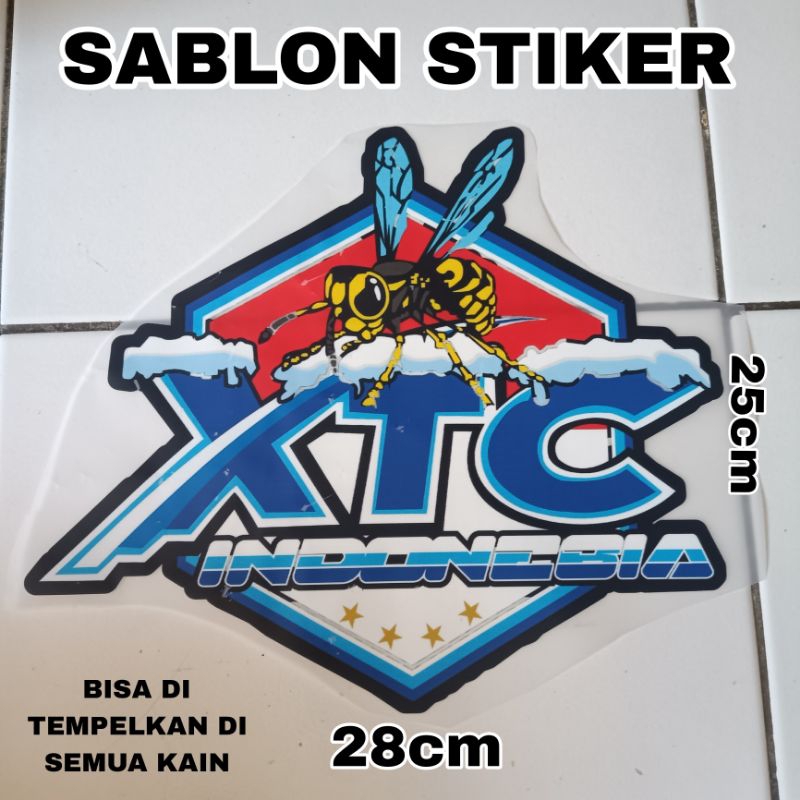 Jual Stiker Kaos Logo Xtc Ukuran Besar | Shopee Indonesia