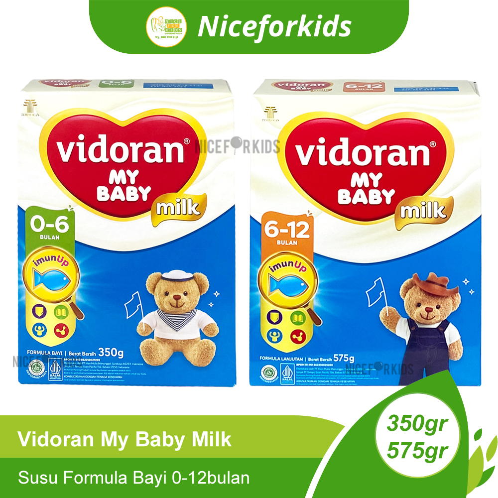 Jual Vidoran My Baby Nutriplex / Susu New Born / Susu Formula | Shopee ...