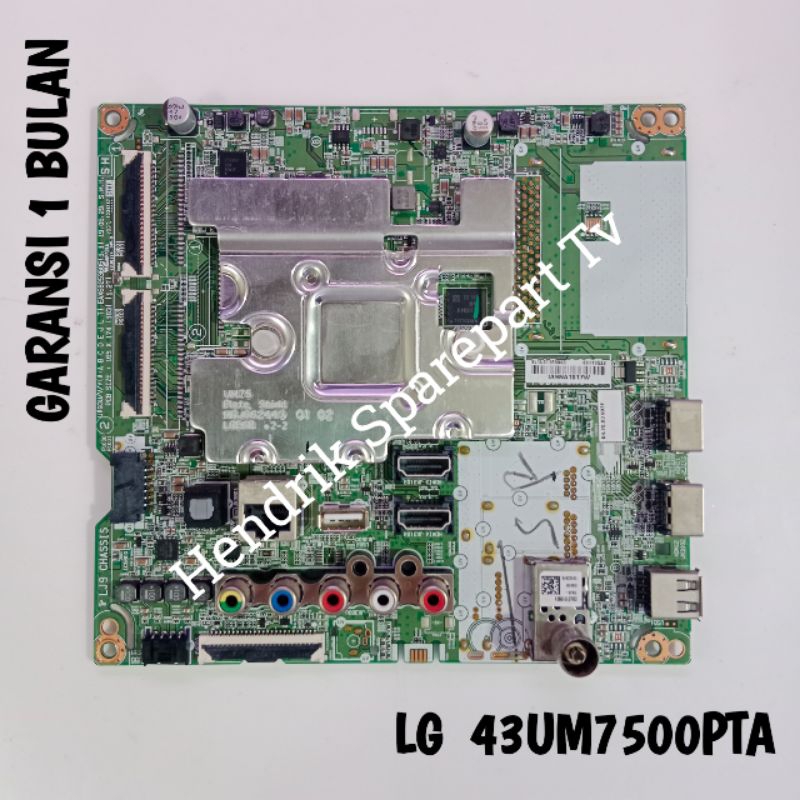 Jual MAINBOARD - MESIN TV - MOBO - MOTHERBOARD - MB TV LG 43UM7500PTA | Shopee Indonesia