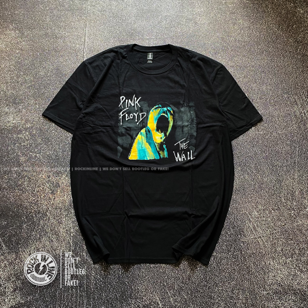 Jual PINK FLOYD - THE WALL (SCREAMING HEAD) Kaos Band Original | Shopee ...