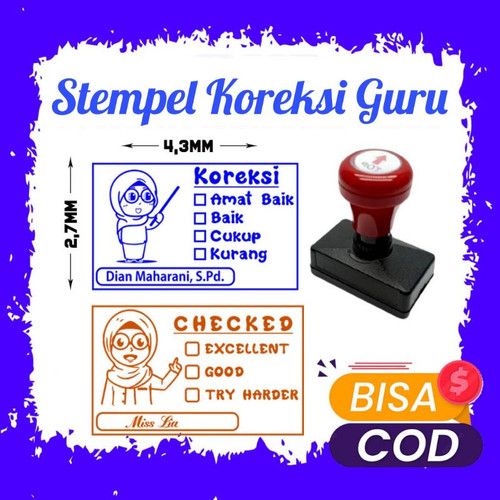 Jual BEST SELLER !! STEMPEL PENILAIAN GURU (PENILAIAN/KOREKSI DLL ... Jual BEST SELLER !! STEMPEL PENILAIAN GURU (PENILAIAN/KOREKSI DLL ...