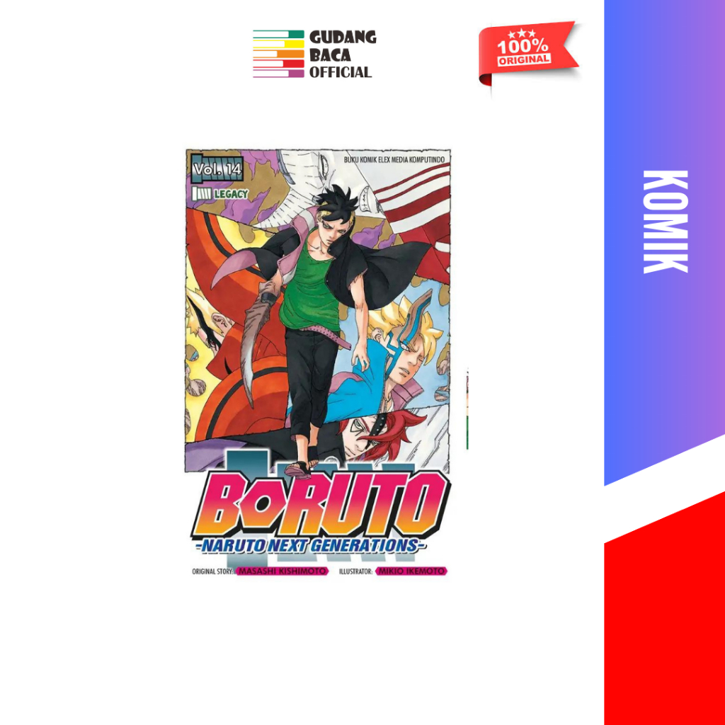 Jual Boruto: Naruto Next Generation Vol. 1 sampai 15 - Komik Boruto The ...