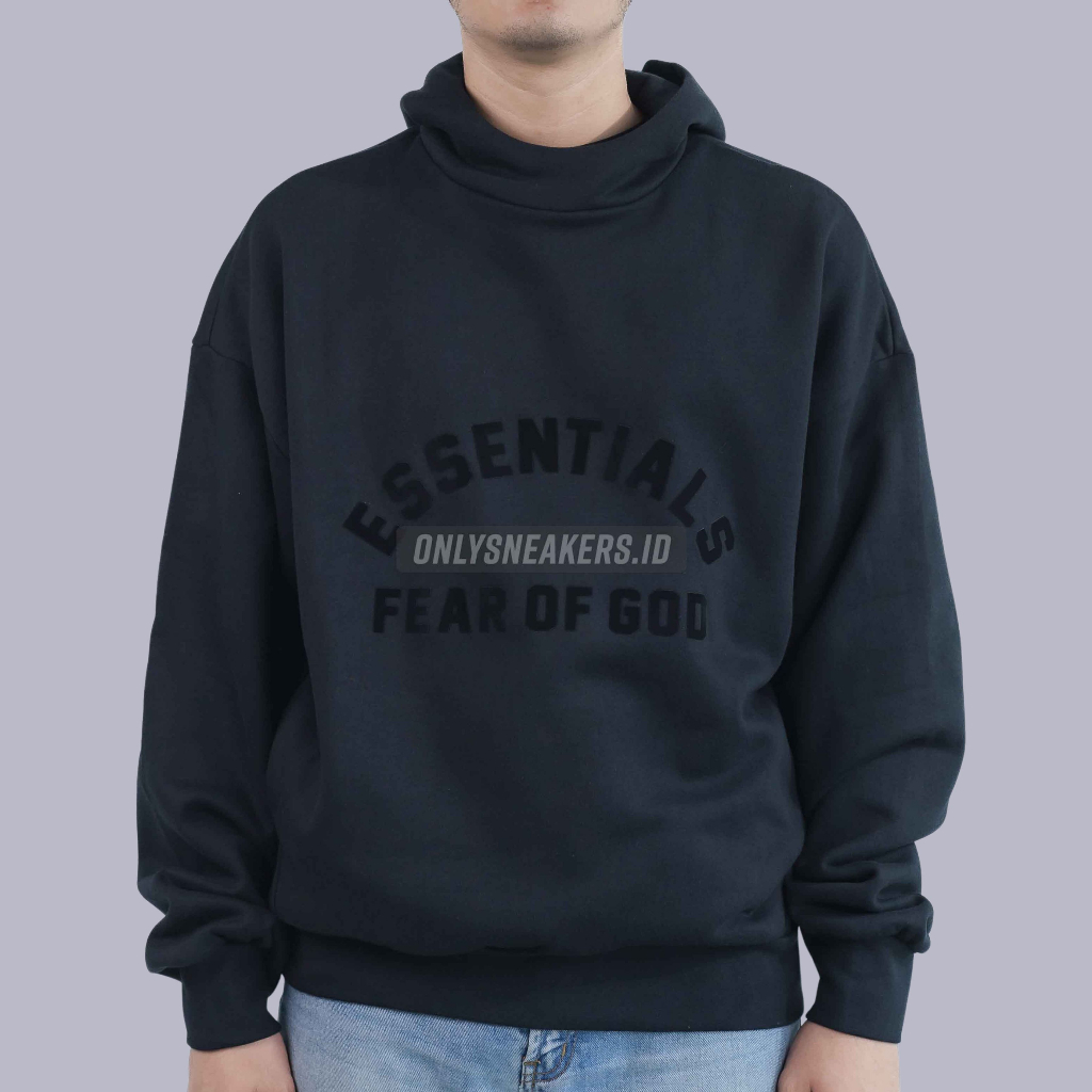 Jual ESSENTIALS FOG SS23 HOODIE JET BLACK | Shopee Indonesia
