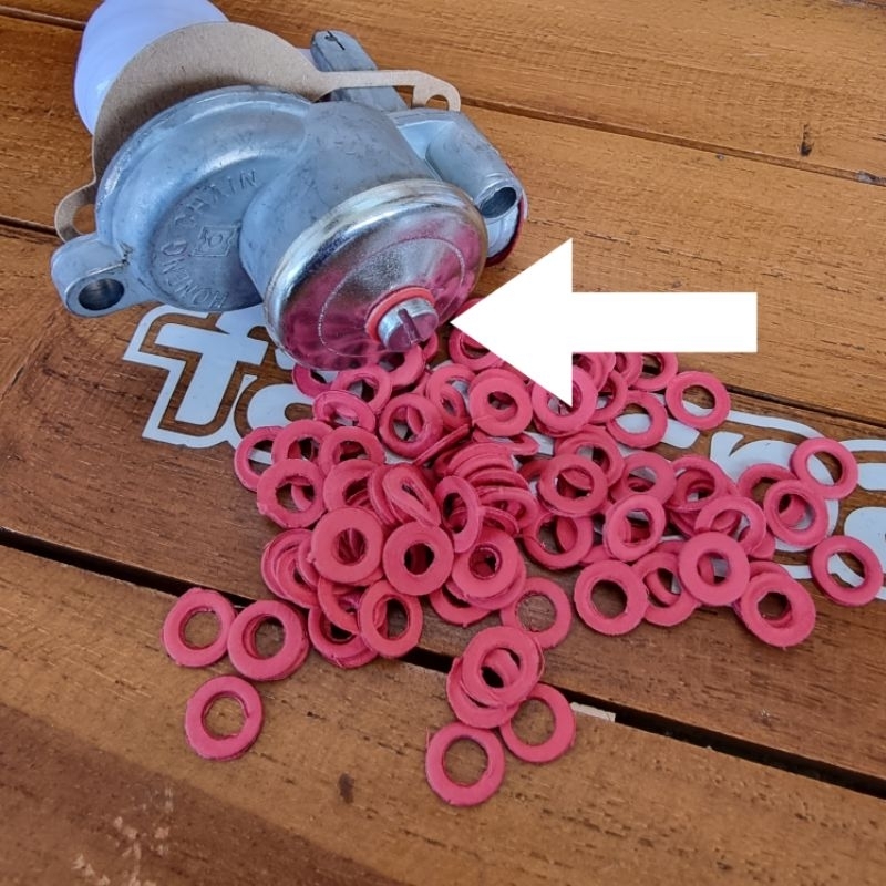 Jual PACKING BAUT TUTUP DEKSEL KARBURATOR VESPA | Shopee Indonesia