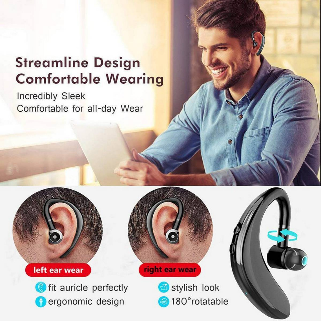 Jual Headset Bluetooth Android Headset Handsfree Earphone Bluetooth ...