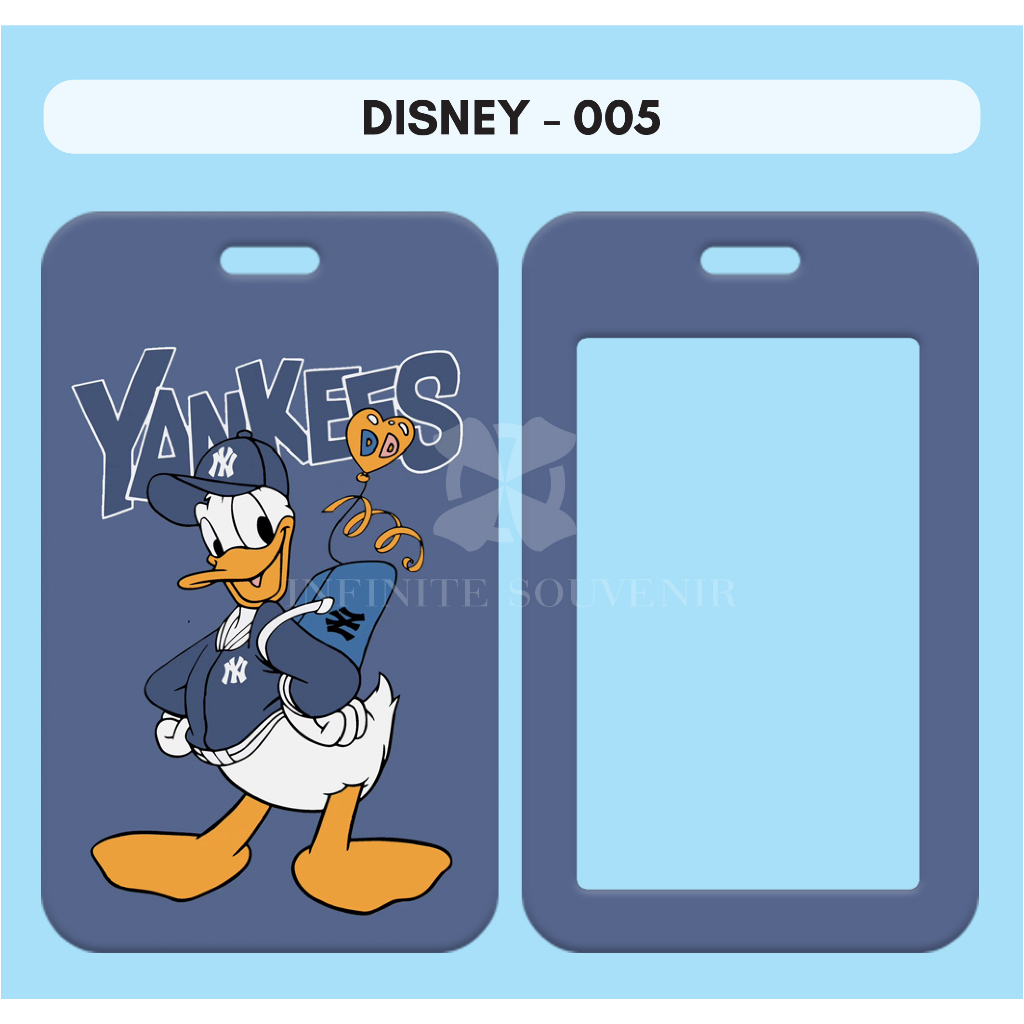 Jual (N009) Nametag Disney Tanpa Tali / Card Holder Micky Mouse / ID ...