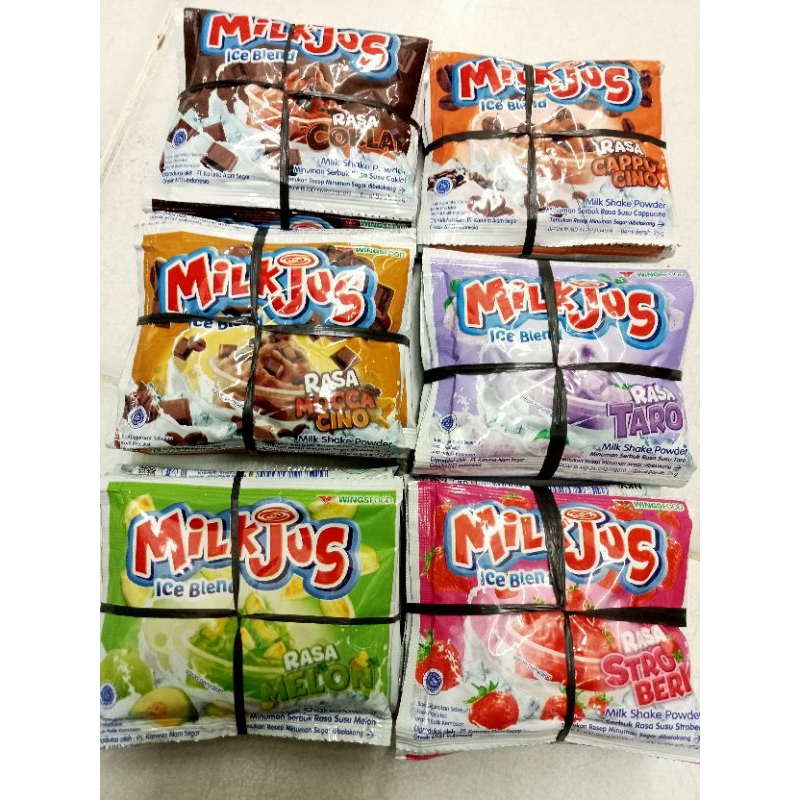 Jual Milkjus Ice Blend 5 Sachet | Shopee Indonesia