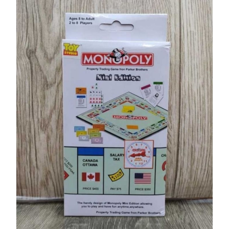 Jual MAINAN MONOPOLI MINI EDITION GAME | Shopee Indonesia
