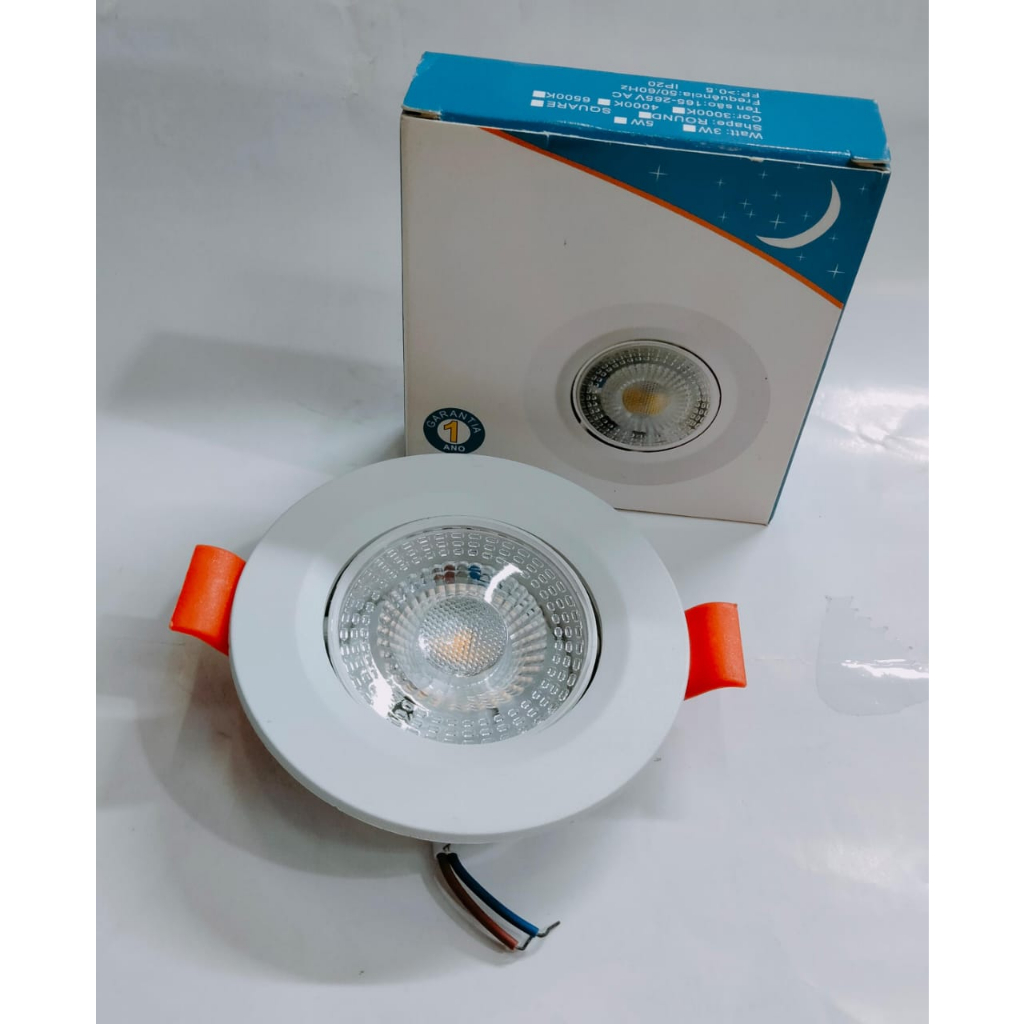 Jual LAMPU LED DOWNLIGHT 3W COB SPOT LIGHT HOYT LAMPU DOWNLIGHT COB 3W ...