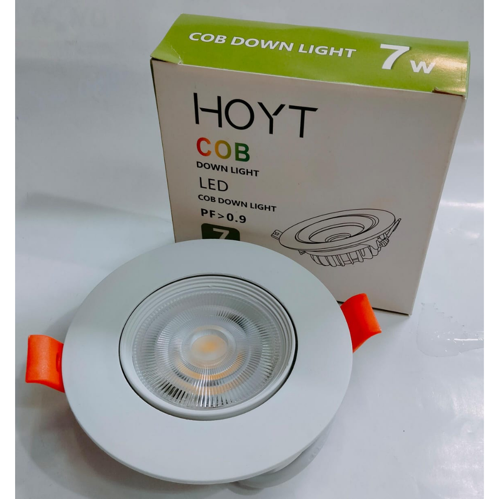 Jual LAMPU LED DOWNLIGHT 7W COB SPOTLIGHT HOYT LAMPU SPOTLIGHT 7W ...