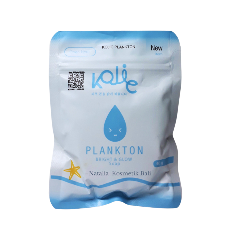 Jual Kojic Plankton Bright & Glow Soap 40 g | Shopee Indonesia