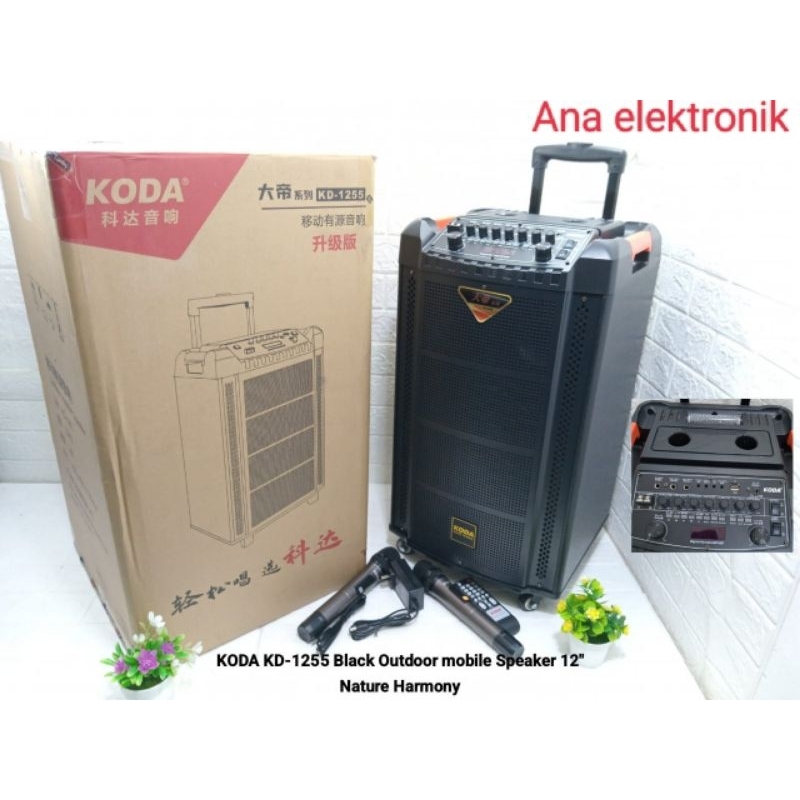 Jual SPEAKER PORTABEL KODA KD -1255 BLUETOOTH ( BATAM ) | Shopee Indonesia