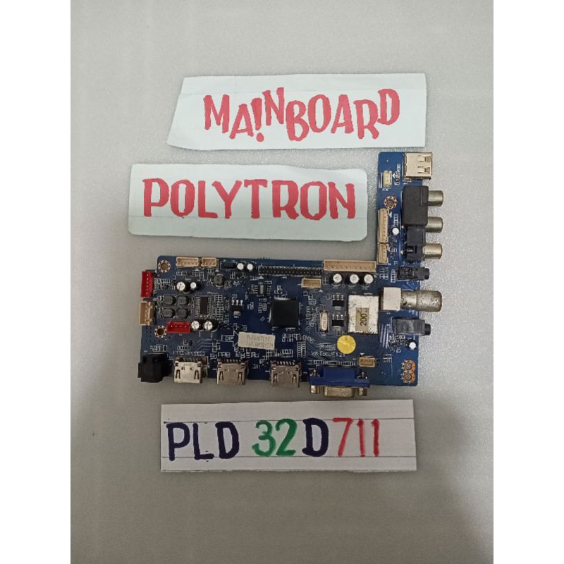 Jual Main Board MB Mainboard Motherboard TV Polytron Model PLD-32D711 ...