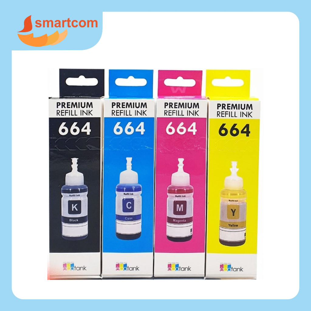 Jual TINTA Premium Refill Ink 664 FOR Epson L100 L110 L120 L220 L300 ...