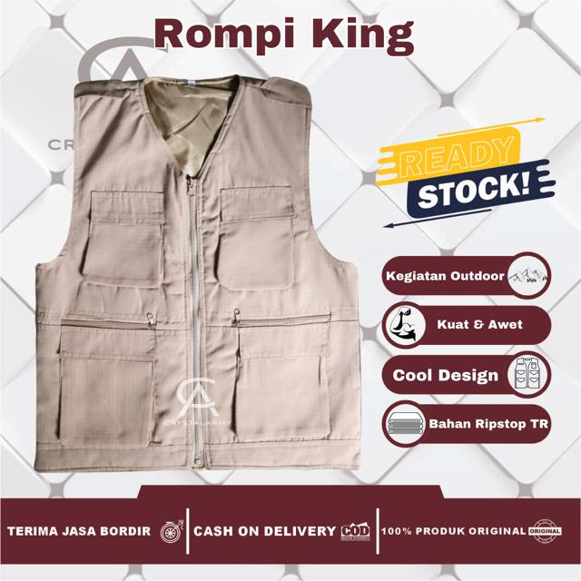 Jual CRYSTAL ARMY ROMPI TERBARU TACTICAL /rompi king/rompi outdoor ...