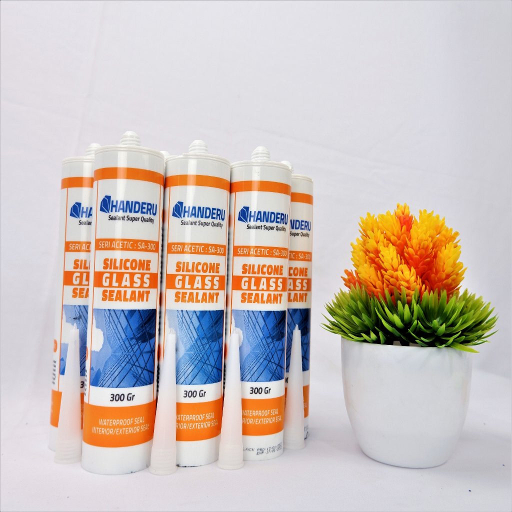 Jual Sealant Kaca Asam / Lem Sealant Kaca / ( 1 Dus - 300 ML ) /Sealant ...