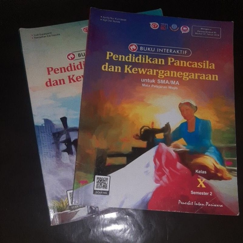 Jual buku interaktif pendidikan Pancasila dan kewarganegaraan kelas 10 (bekas) | Shopee Indonesia
