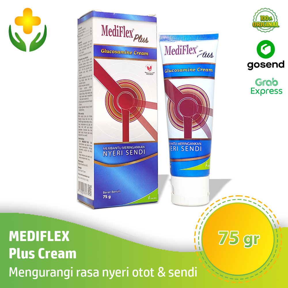 Jual Mediflex Plus Cream 75 gr Krim Glucosamine Nyeri Sendi Nyeri Otot ...