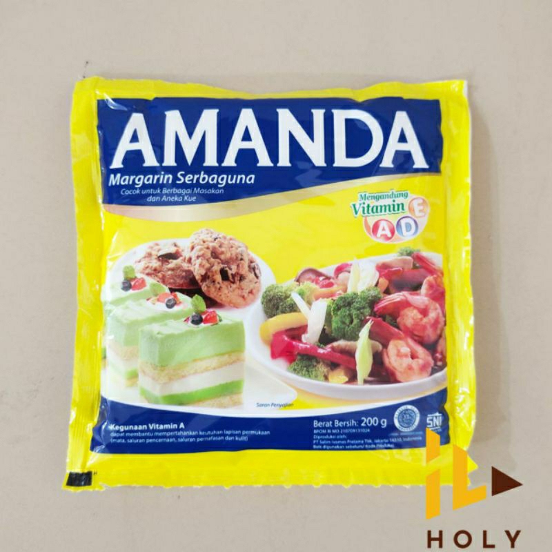 Jual Amanda Margarin SACHET 200GR / 200gr Amanda Sachet Margarin ...