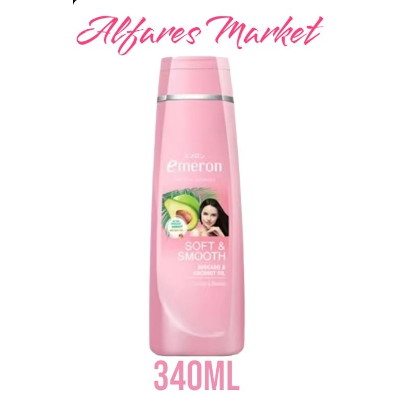 Jual Emeron Shampoo Soft and Smooth 340 ml | Shopee Indonesia