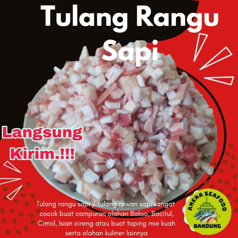 Jual Tulang Rangu Sapi Scapular / Tulang Rawan Sapi / Bahan Olahan ...