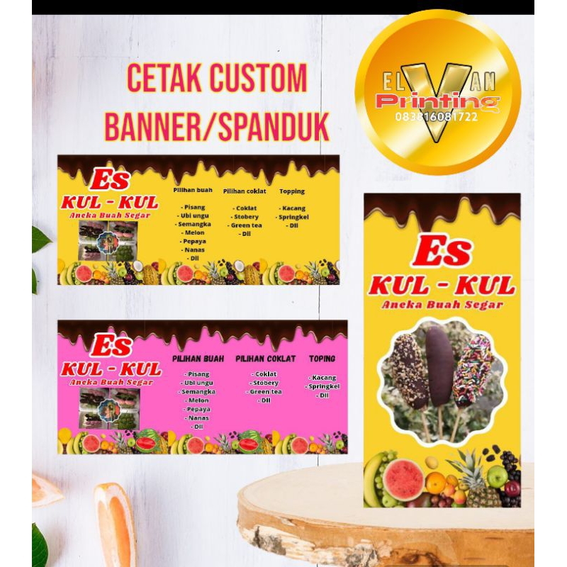Jual cetak spanduk/banner custom bisa reques gambar dan ukuran | Shopee ...