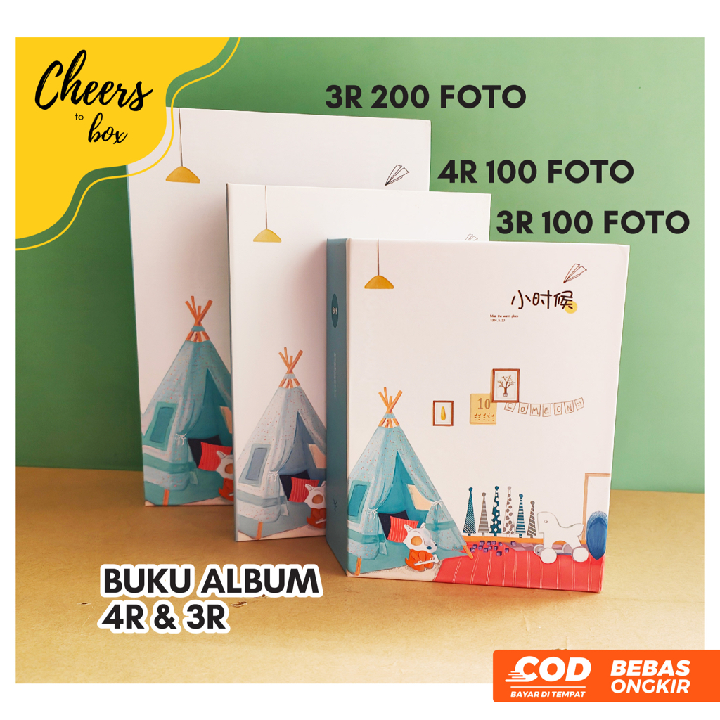 Jual BUKU ALBUM 4R DAN 3R ISI 100 DAN 200 FOTO / Tempat Photo / Collection Book | Shopee Indonesia