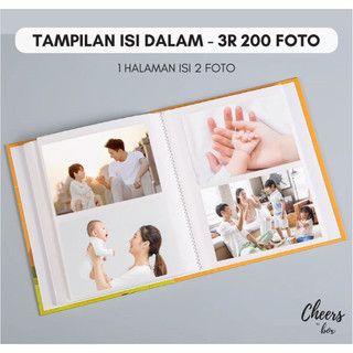 Jual BUKU ALBUM 4R DAN 3R ISI 100 DAN 200 FOTO Murah / ALBUM FOTO ISI ...