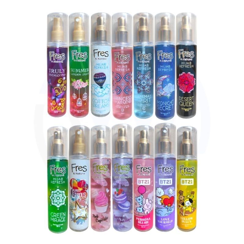 Jual Fres & Natural Spray Cologne 100ml | Shopee Indonesia