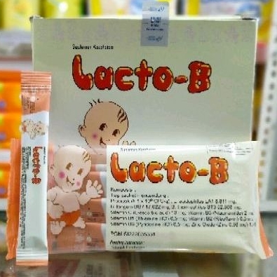 Jual LACTO-B SACHET 1 GRAM / LACTO B SERBUK OBAT DIARE PENCERNAAN BAYI ...