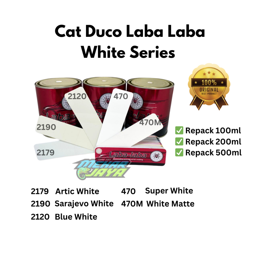 Jual Cat Duco NC Laba Laba White Series | Shopee Indonesia