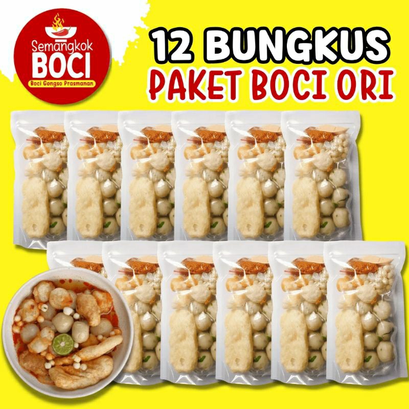 Jual 12 BUNGKUS BASO ACI PAKET SUPER HEMAT MAKANAN INSTAN FOOD | Shopee ...