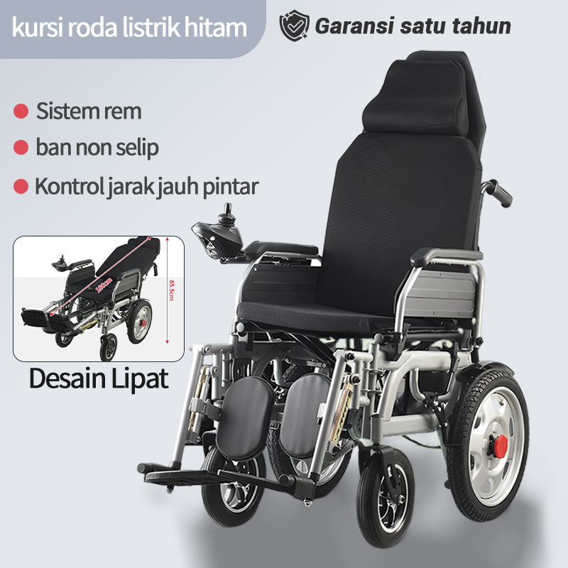 Jual Kursi roda listrik otomatis/Lipat Rebahan Kursi Roda Elektrik ...