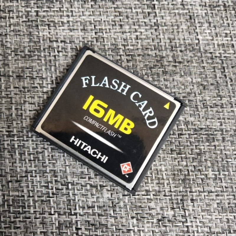 Jual CF Card 16MB HITACHI Industrial Compact Flash Original Made in Japan | Shopee Indonesia