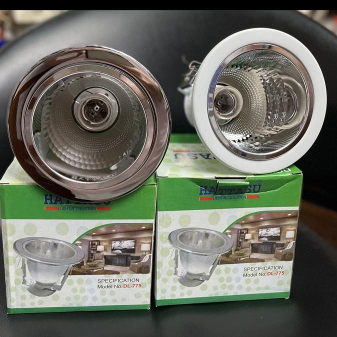 Jual Downlight InBow Dudukan Lampu Plafon 4" PUTIH / SILVER | Shopee ...