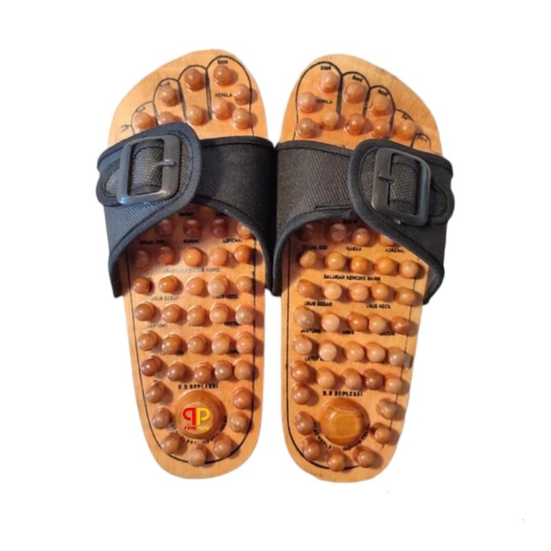 Jual SANDAL KESEHATAN TERAPI REFLEKSI BAHAN KAYU BERKUALITAS MURAH ...