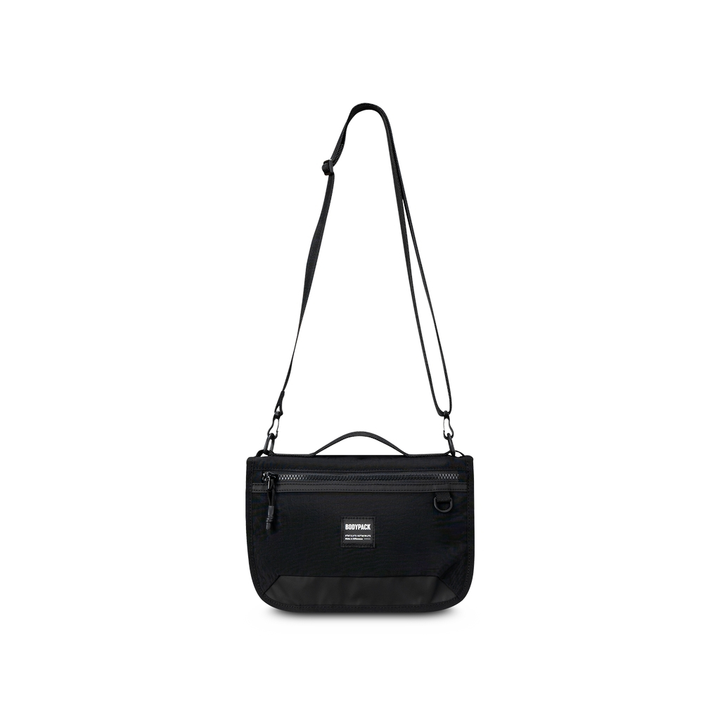 Jual Bodypack Augury Travel Pouch Pria - Black | Shopee Indonesia