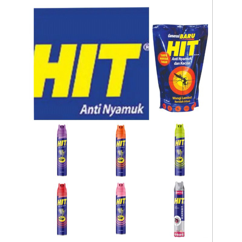 Jual Hit / Hit Aerosol Obat Anti Nyamuk 400/600 ml / HIT Aerosol / HIT ...