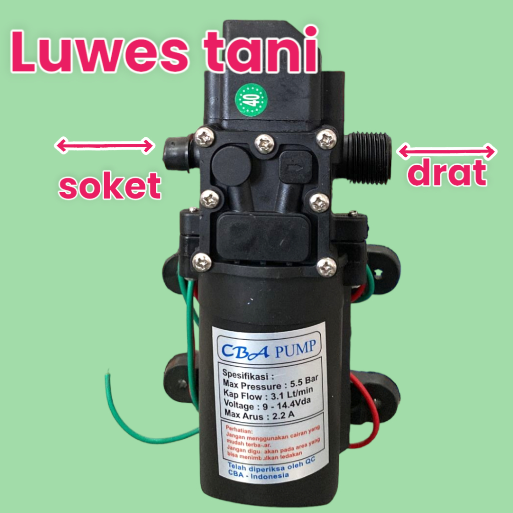 Jual Dinamo CBA ( DRAT- SOKET) PUMP SPRAYER CBA type 3 | Shopee Indonesia