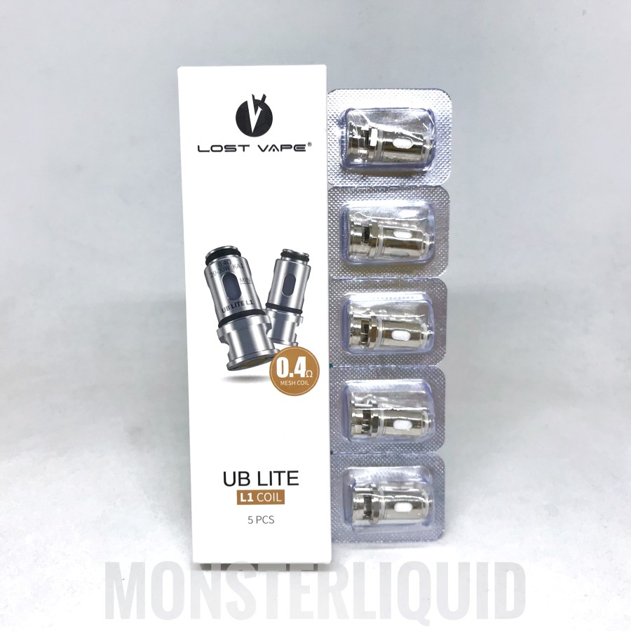 Jual UB LITE L1 COIL 0.4 OHM MESH COIL THELEMA MINI BY LOST VAPE ISI 5 ...